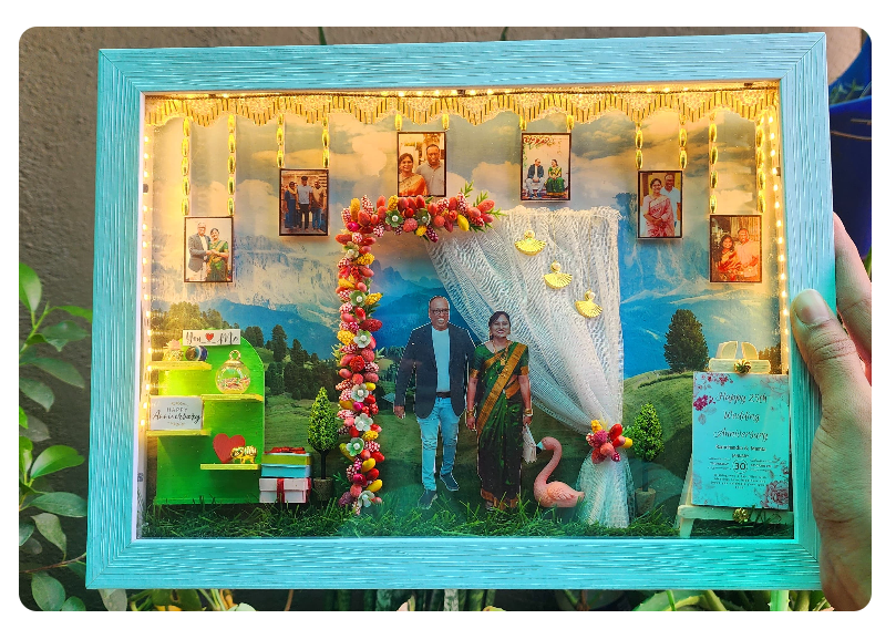 Doro World - Custom 3D Miniature Frames for Special Occasions